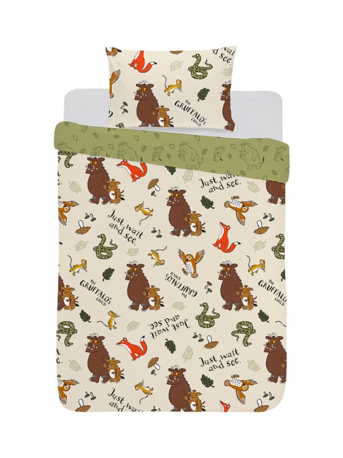 The Gruffalo's Child Junior Duvet Cover and Pillowcase Set - Bedding ...
